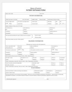 Free New Patient Medical Forms | Download Sample Forms