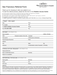 Doctor Referral Forms for PDF | MS Word | Download Forms