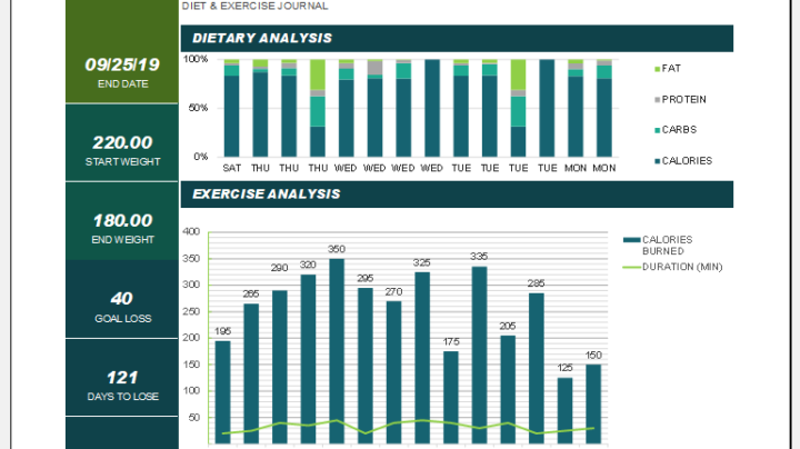 Bathroom Activity Tracker Template | Download Sample