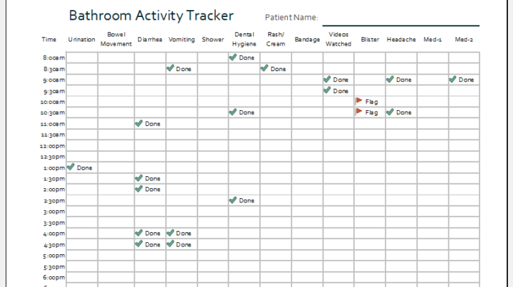Pet Health Record Sheet Template for Word | Download