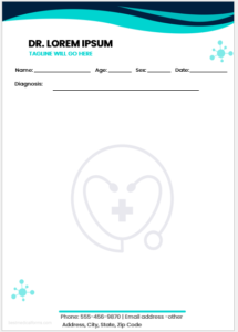 50+ Doctor Prescription Pad Templates | Download Edit Print