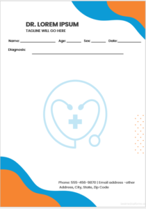 50+ Doctor Prescription Pad Templates | Download Edit Print