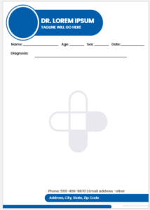 50+ Doctor Prescription Pad Templates | Download Edit Print