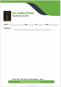 50+ Doctor Prescription Pad Templates | Download Edit Print