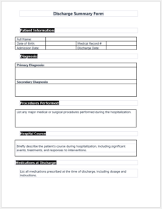 Download Free Collection of 100 Commonly Used Medical Forms