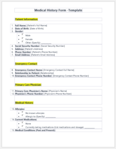 Download Free Collection of 100 Commonly Used Medical Forms