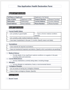 8 Important Forms in Case of Being Unfit to Travel | Save