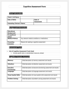 25 Important Forms Used by Psychologists | Download & Print