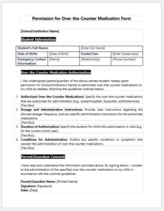25 Medical Forms Commonly Used by/for Students | Download