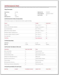 Nursing Documentation Templates for Care & Record Keeping